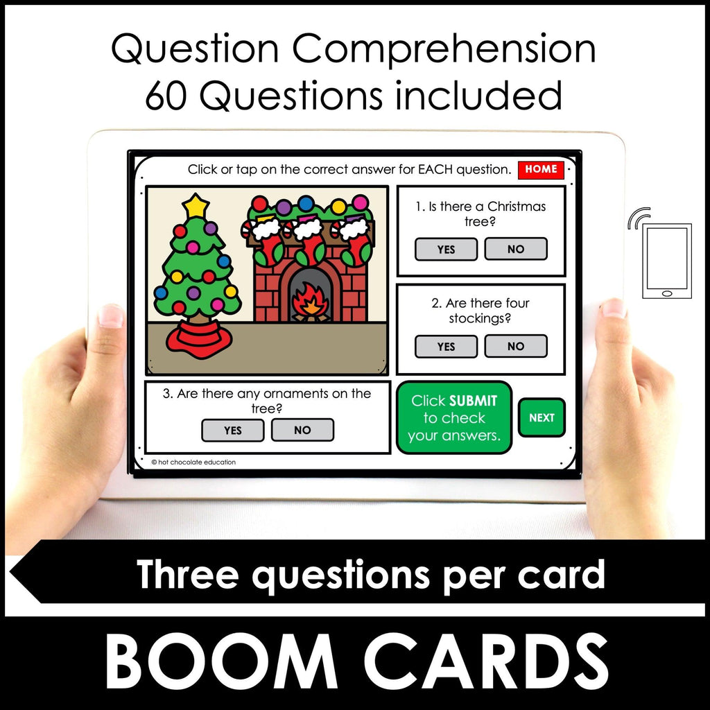 Yes or No Answers | Christmas Vocabulary and Questions – Hot Chocolate ...